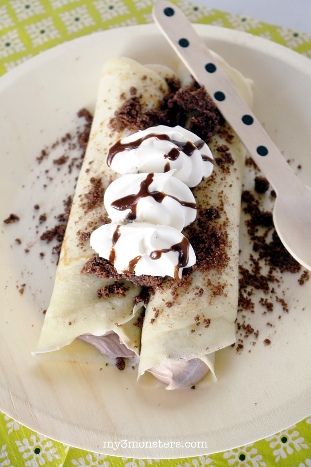 My 3 Monsters: FOOD || Chocolate Crème Crepes featuring Edwards Hershey ...