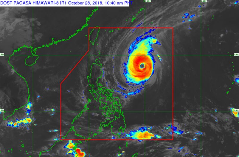 Bagyong Rosita PAGASA weather update October 28, 2018
