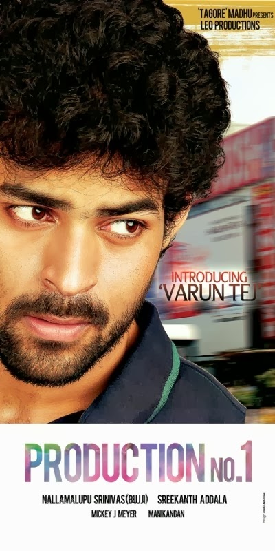 tollywoodmore: Varun Tej Debut Movie First Look