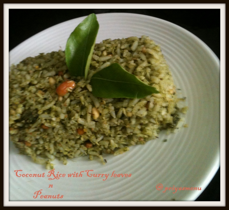 Priya's Menu - Yum Yum Yummy food for Food lovers : Coconut Rice with ...