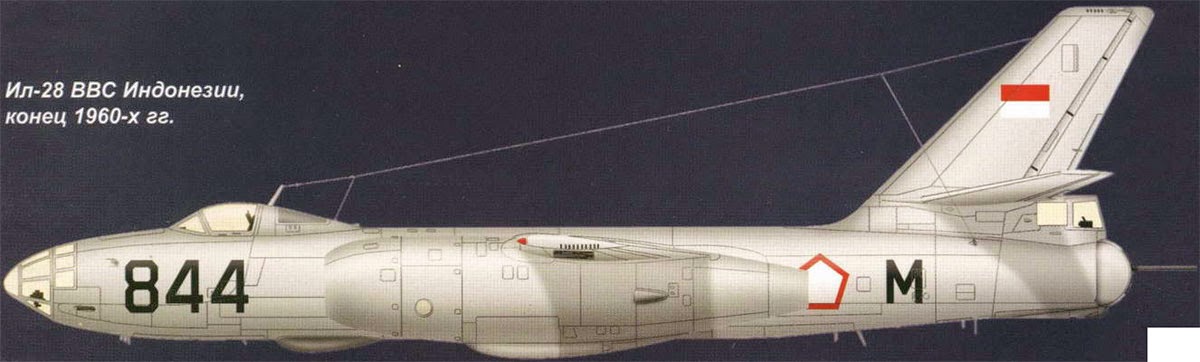 AIRPLANE SCALE MODELKIT: Ilyushin Il-28 Beagle