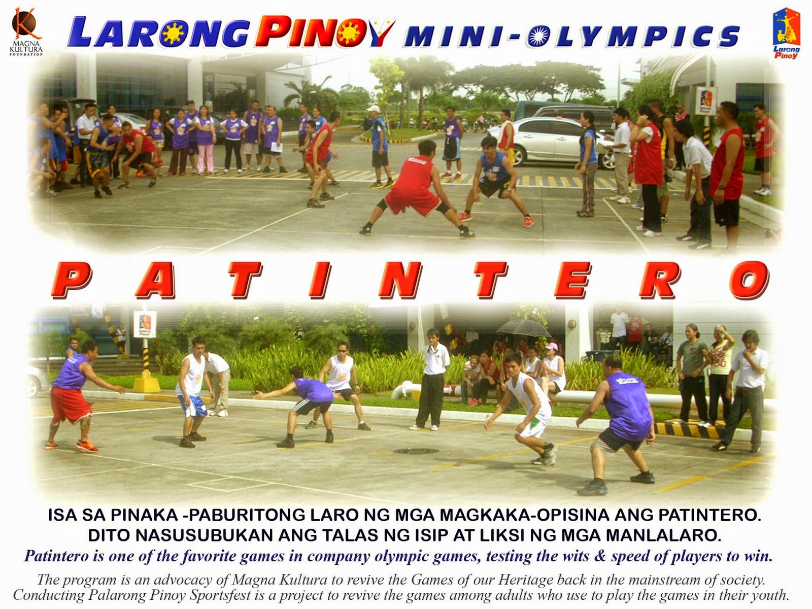 Larong Pinoy: Laro ng Lahi: Mini-Olympics Teambuilsing Sportsfest Games ...