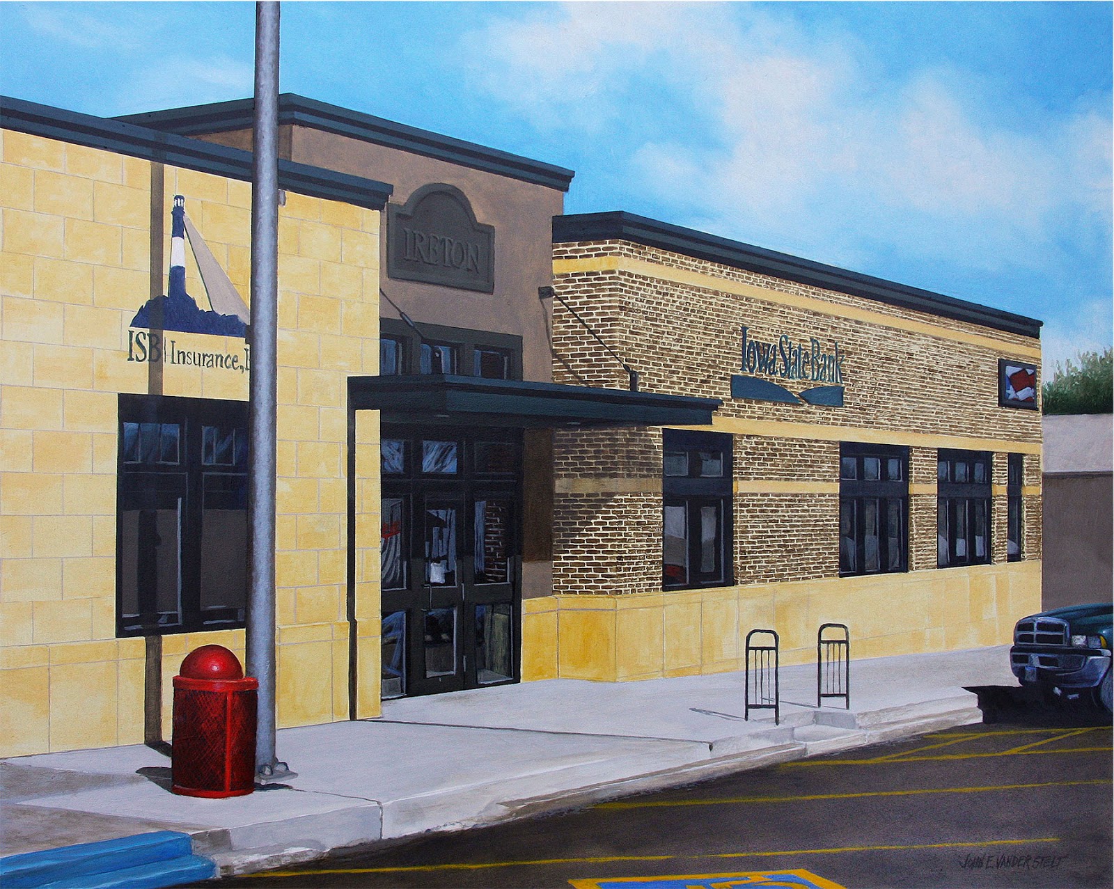 Paintings from a Small Town: Iowa State Bank of Ireton