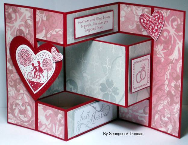 Seongsook's Creations: Tri-Fold Shutter Card Template