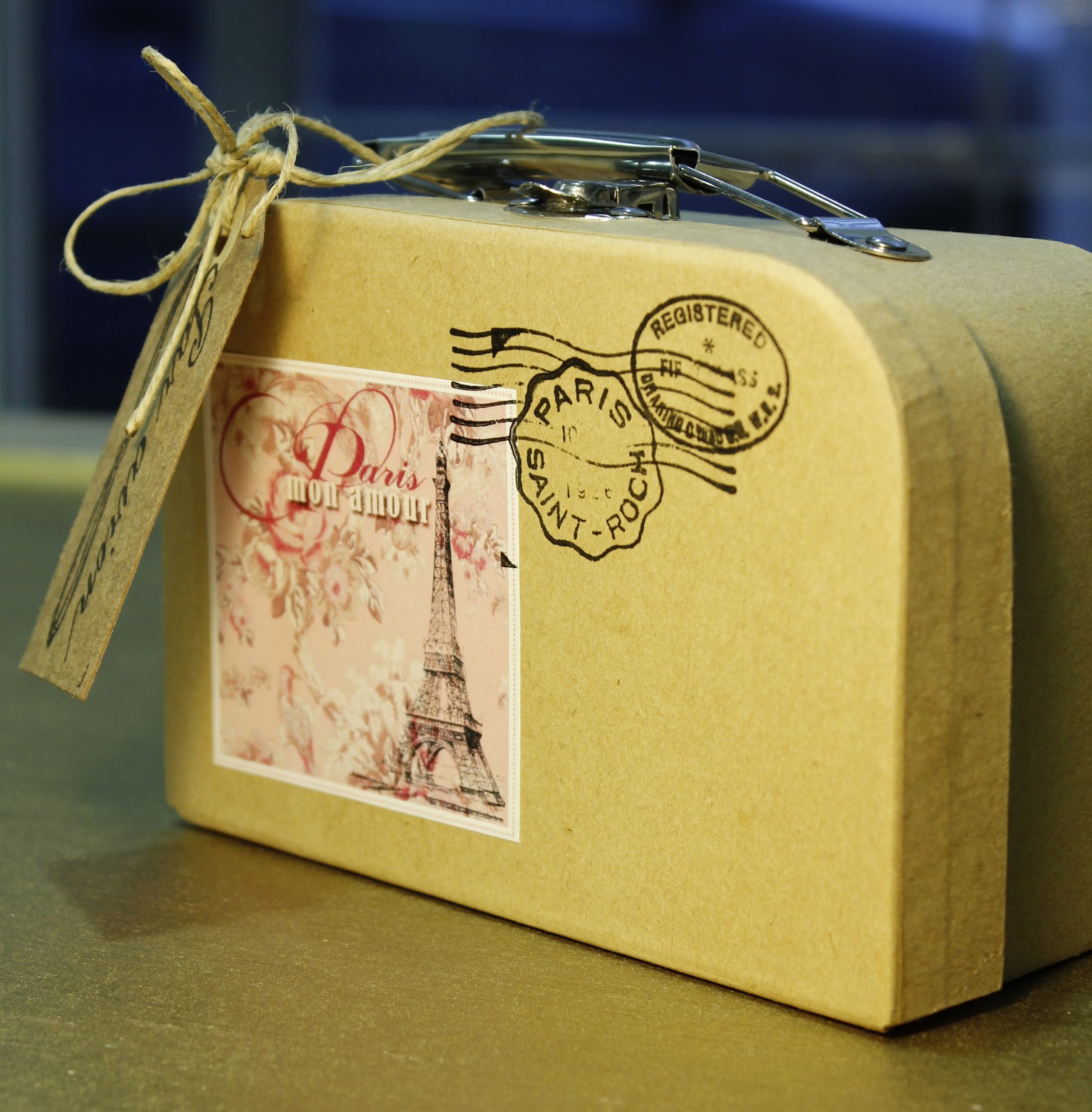 Hermanas Bolena: 2º Kit para guardar recuerdos: "Paris, mon amour"...