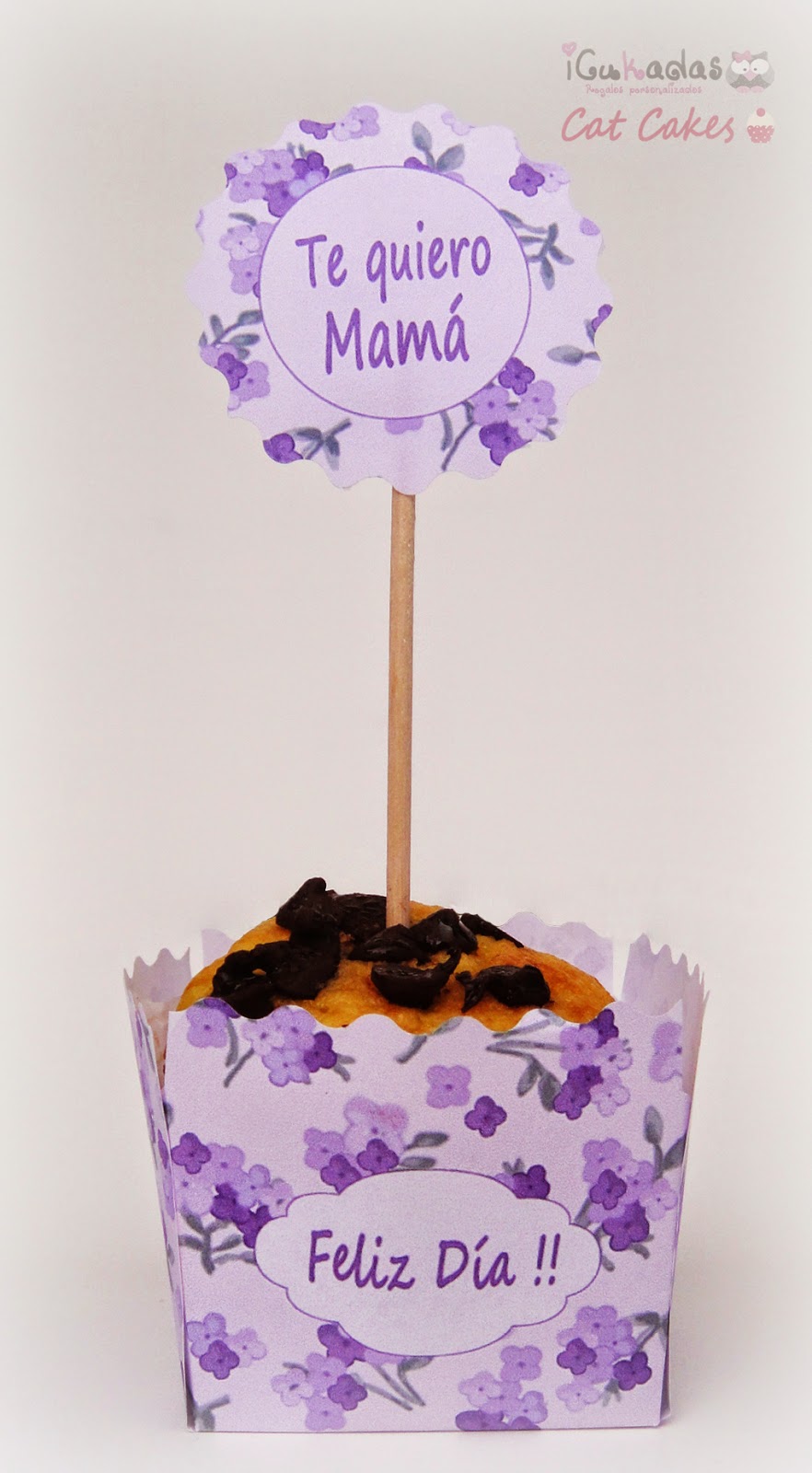 iCukadas: Muffins personalizados para el Día de la Madre