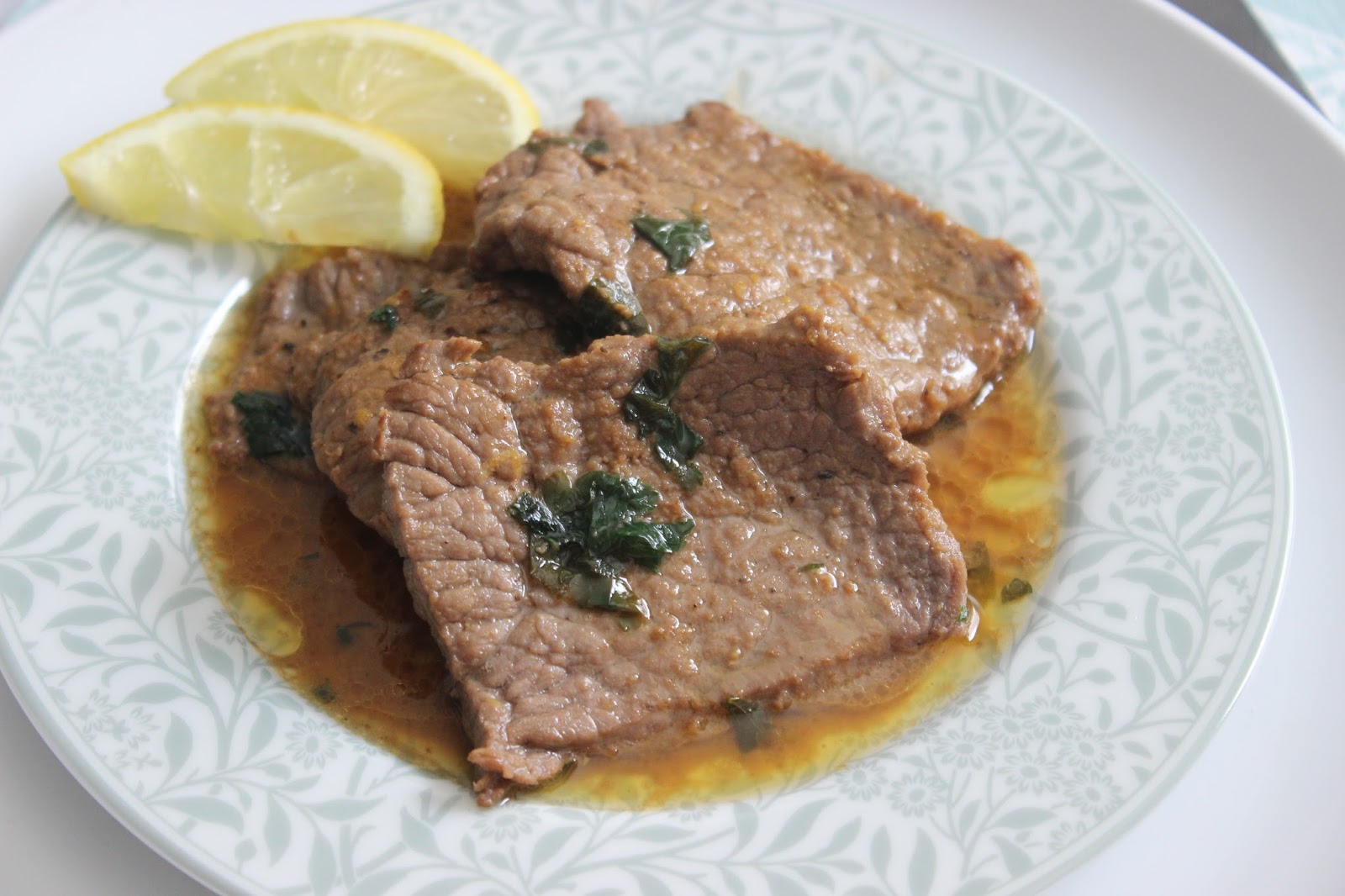 Escalopines al Limón | Las Recetas de Marichu.... y las mias