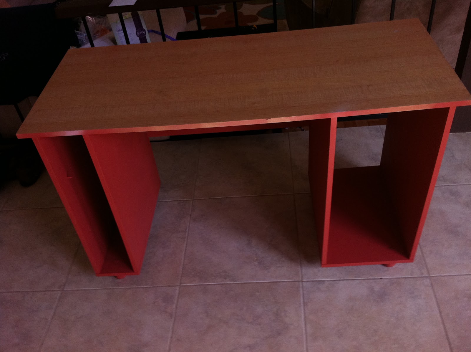 InCircle Interiors: Chevron Desk Re-Do