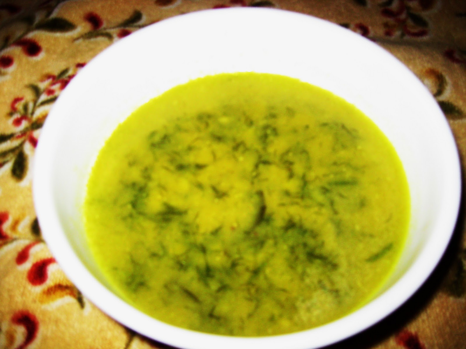My Cook Book: Sabsige Soppu Saaru/ Dill dal