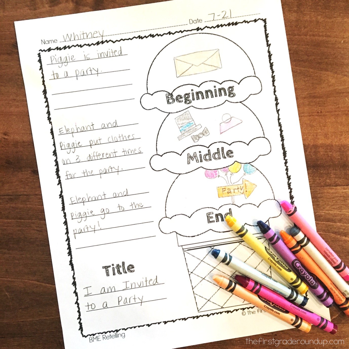 Reading Comprehension Strategies: Plot & Characters - The First Grade ...