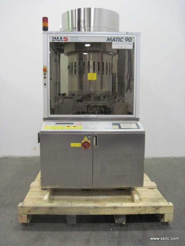 Surplus Solutions LLC: IMA | Matic 90 | Capsule Filling Machine | Used ...
