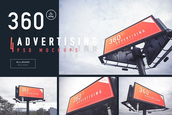650+ Best Billboard Mockup Templates | Free & Premium