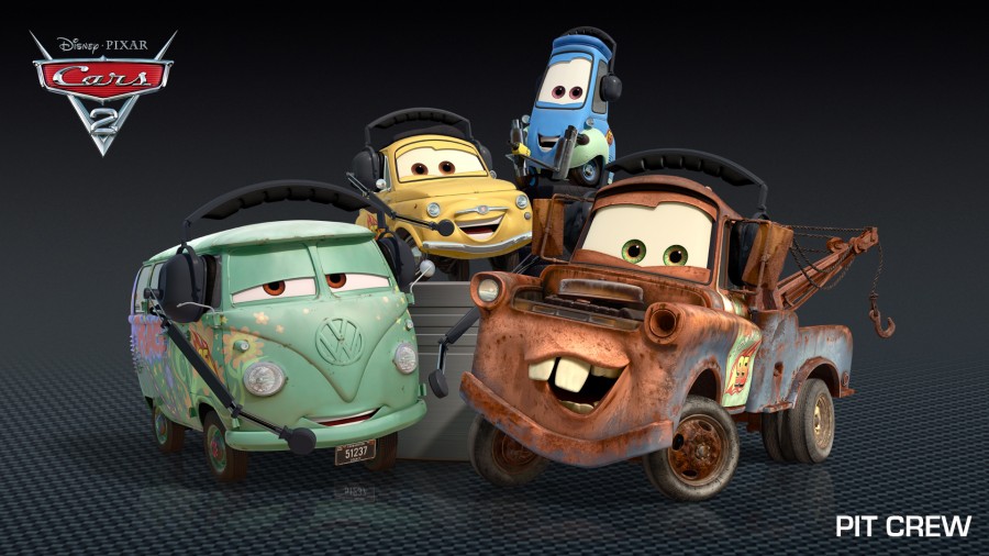 Disney Cars 2 Character Wallpaper