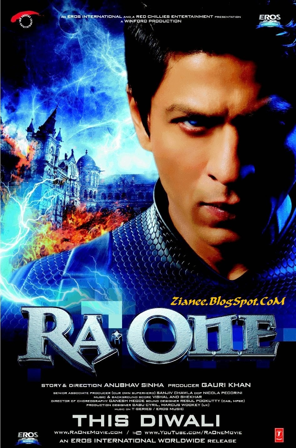 فيلم الاكشن الهندي Ra One 2011 لشاروخان | عالم بوليوود