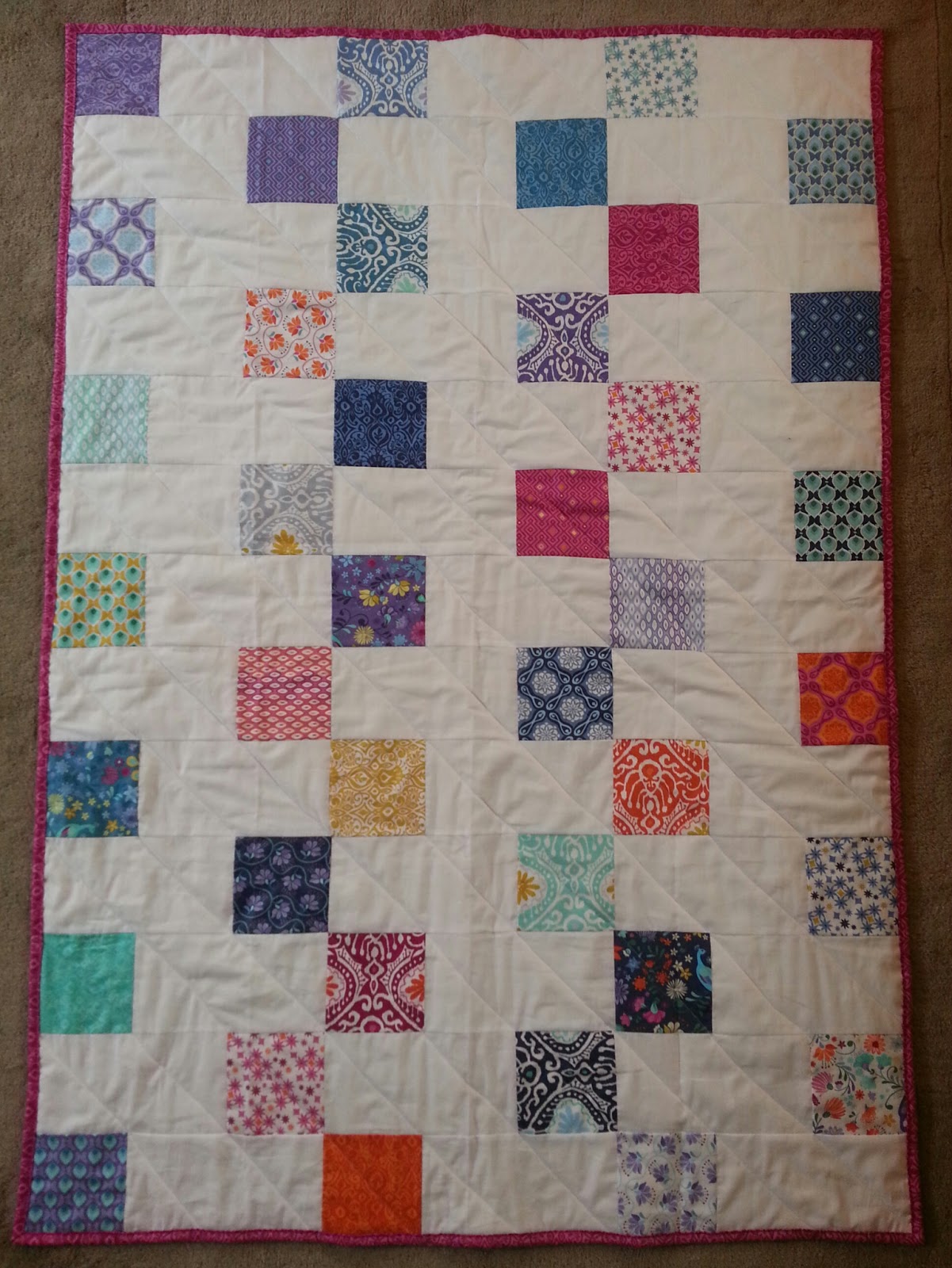 Check Mate! 2-Step Quilt Tutorial | Quilting in the Rain