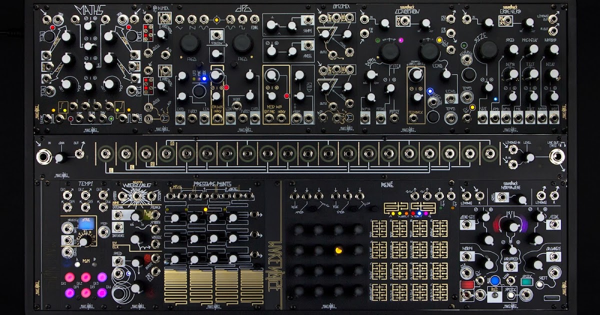 MATRIXSYNTH: Make Noise Announces Black and Gold Shared System Plus
