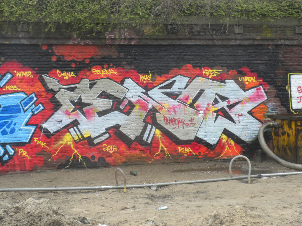 Graffiti Amsterdam: Egs + ens