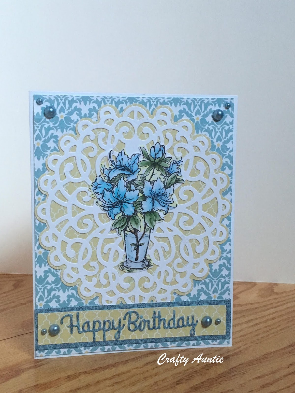 Hello from Crafty Auntie: Lacey Azaleas