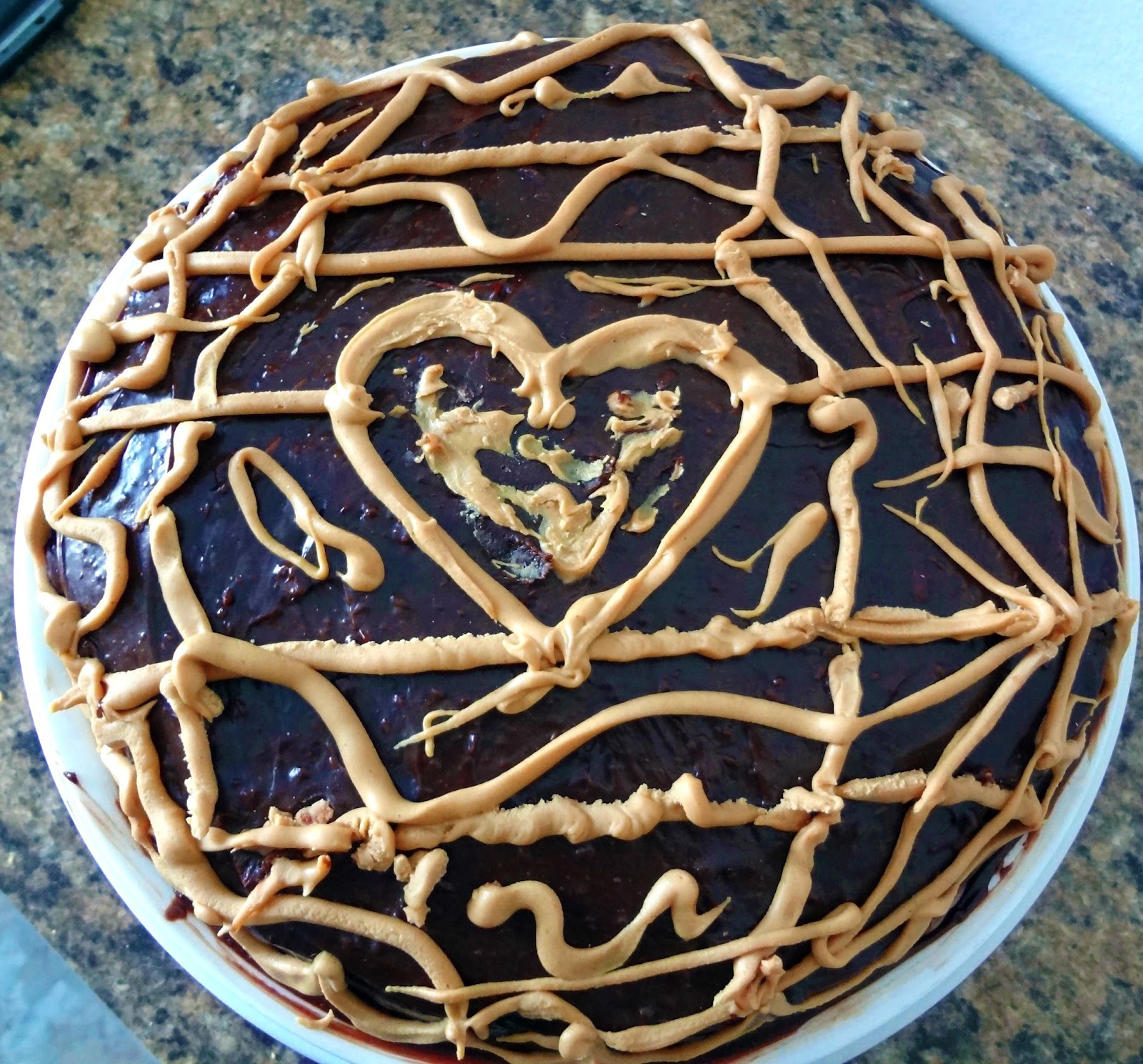 The Cooking Actress: Buckeye Cake + Happy 1st Birthday to The Cooking ...