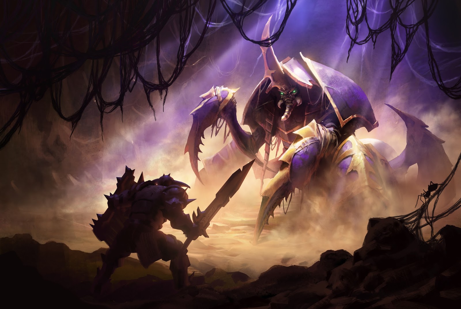 Art Of Jason Kang Hearthstone Curse Of Naxxramas Cinematic Trailer