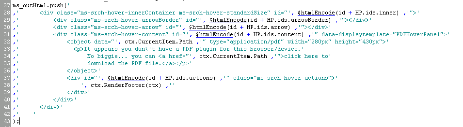 SteveMann's Path: SharePoint 2013: PDF Preview in Search Results