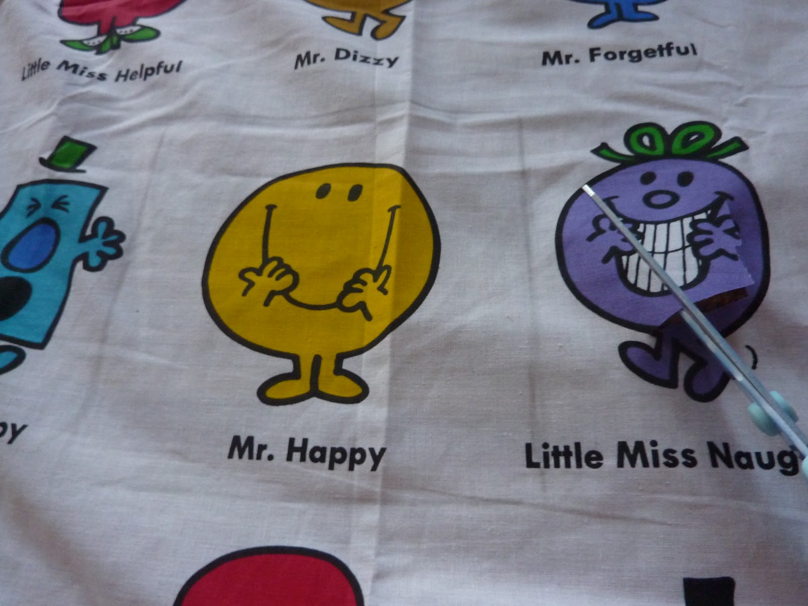 Make Do and Camp: My Very Own Mr Men Quilt