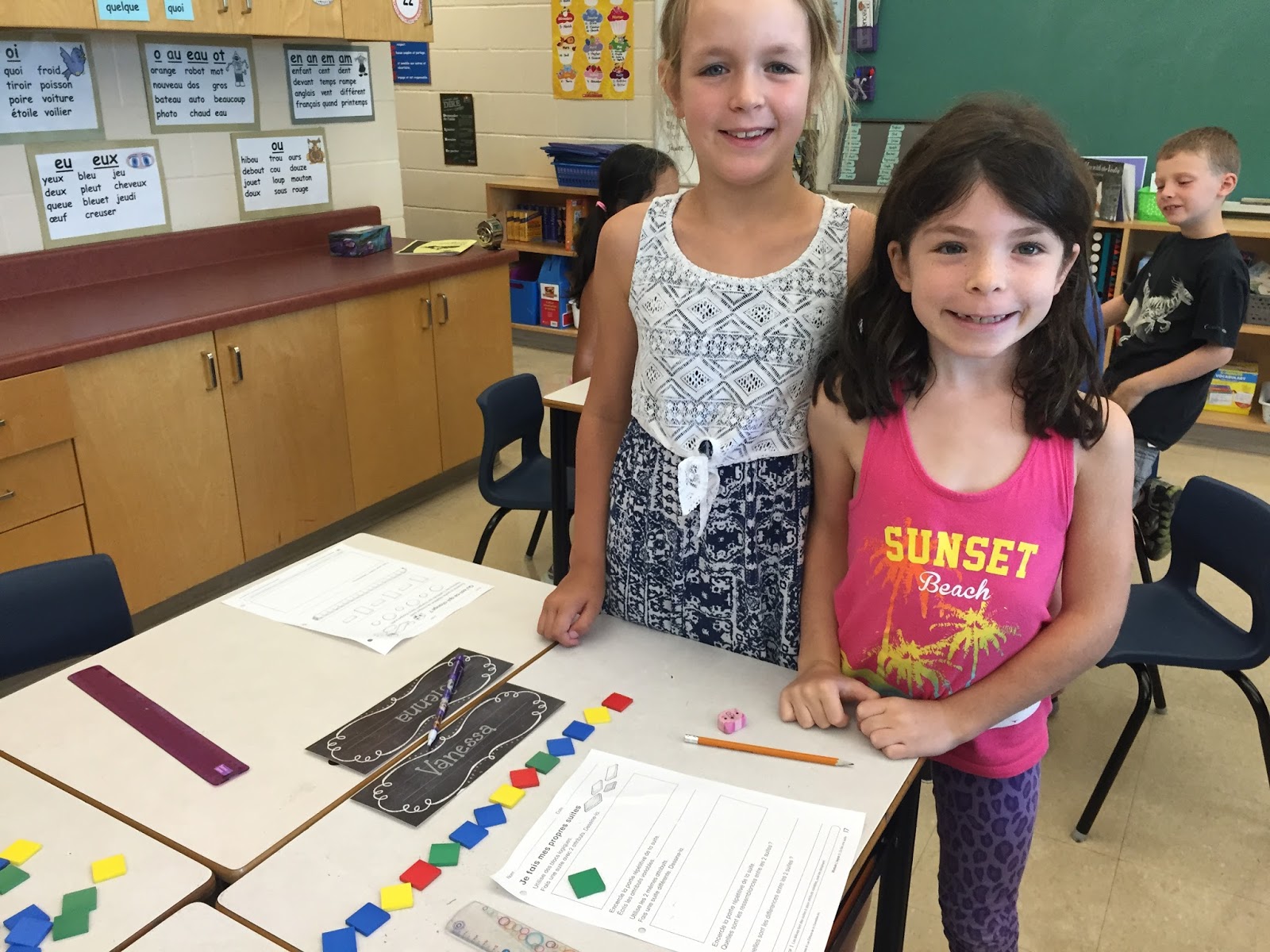 Mme Stairs Grade 2/3 French Immersion: First Week Update