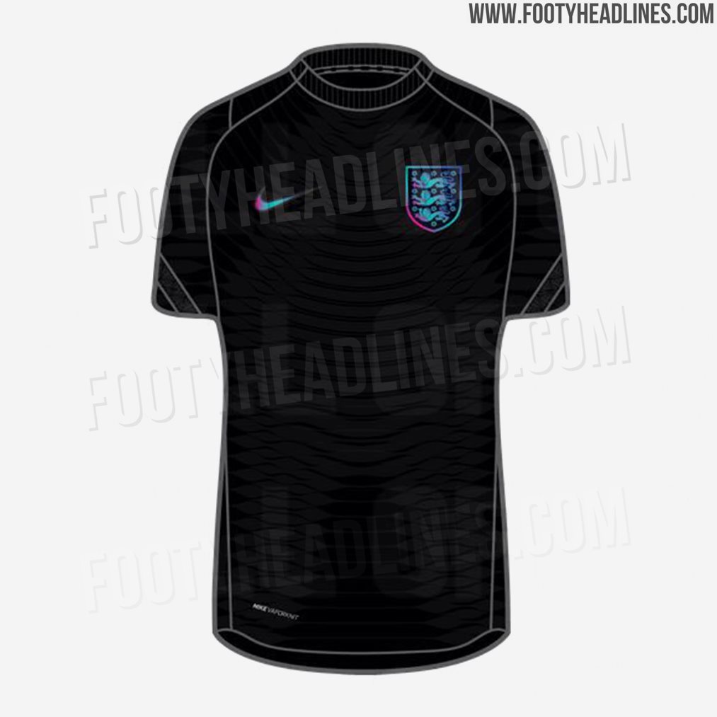 Black/Iridescent England 2022 Women's Euro Training Kit + Collection ...