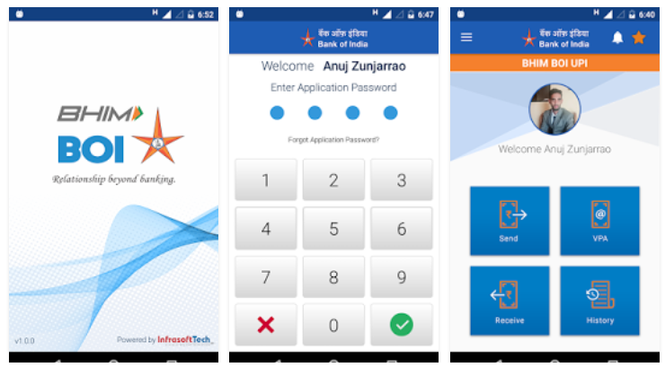 BHIM BOI UPI Mobile App - Youth Apps