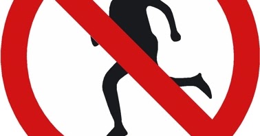 ¡Prohibido correr!