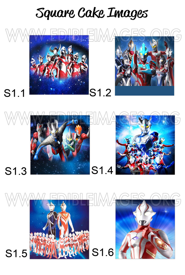 Edible Image Ultraman - Aisha Puchong Jaya