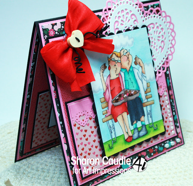 Gramma's house of cards: Art Impresssions Love, Love, Love Challenge ...