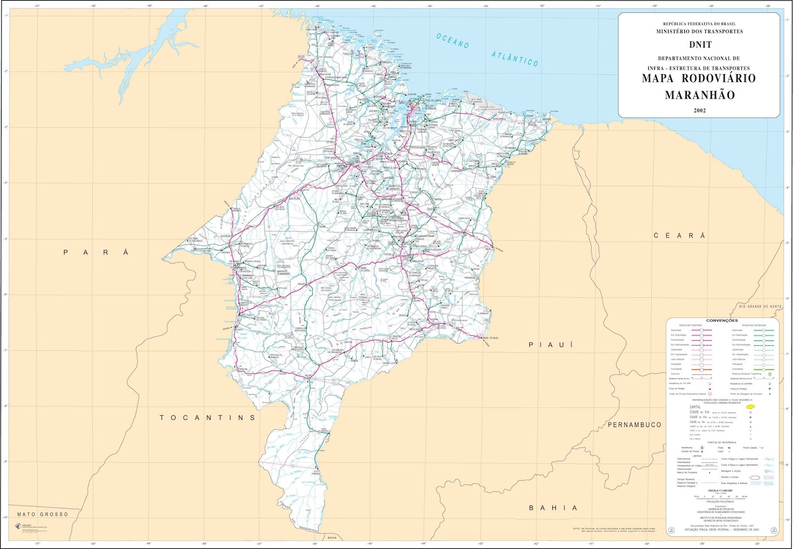 Mapas do Estado do Maranhão