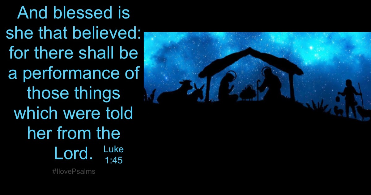 The Birth of JESUS told in the Gospel of Luke 1