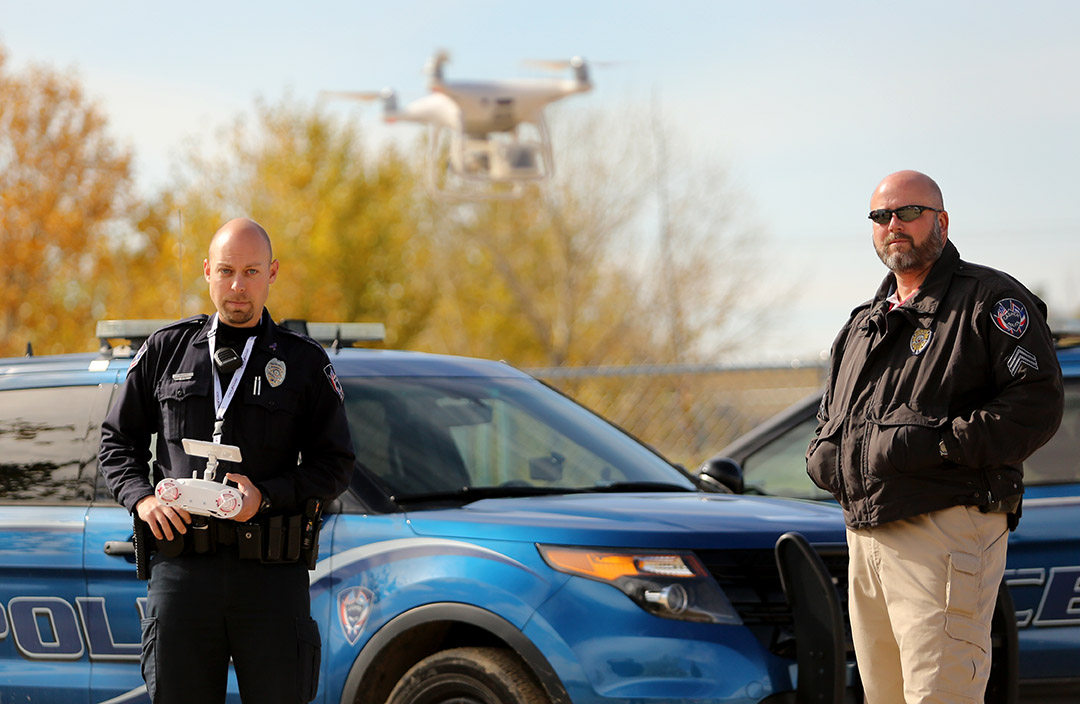 Kathryn's Report: Casper Police Demonstrate New Drone