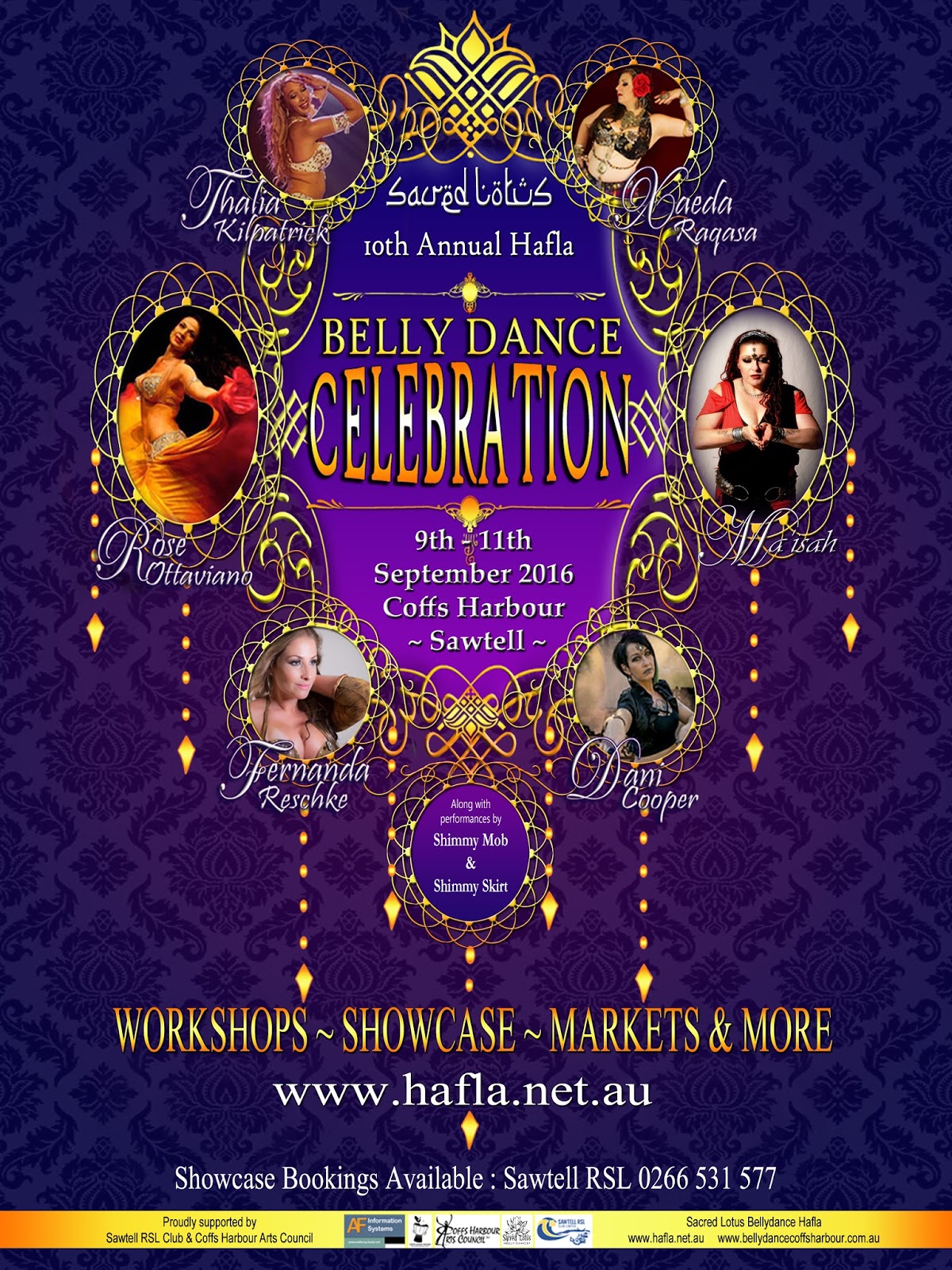 Sacred Lotus Bellydance: HAFLA / Belly Dance Celebration 2016