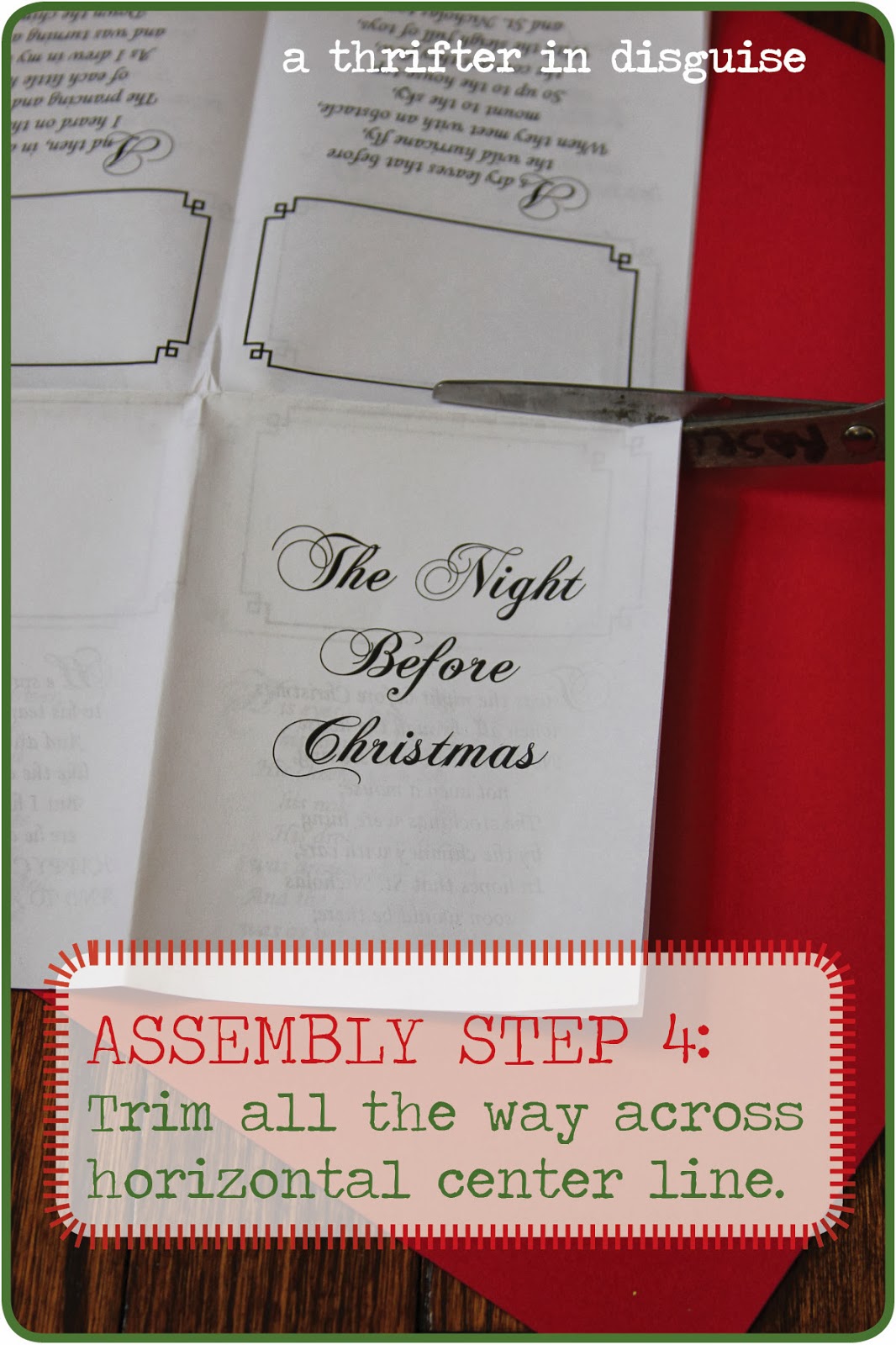 A Thrifter in Disguise: Free DIY Ornament: Printable & Tutorial