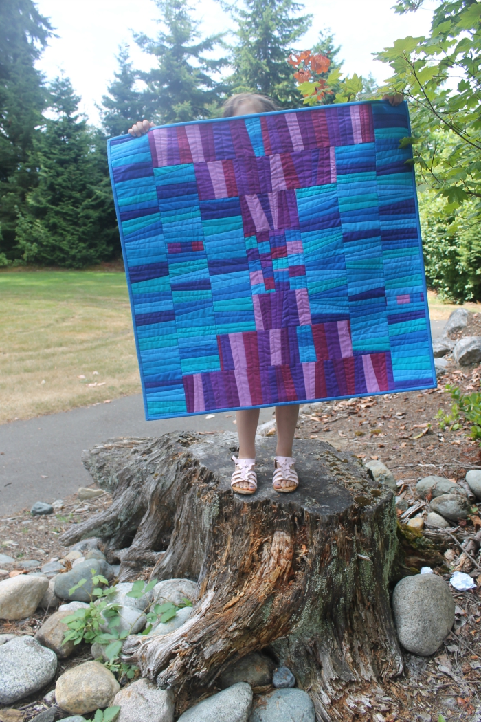 Snippets of Sweetness: Bittersweet Shards Wall Quilt