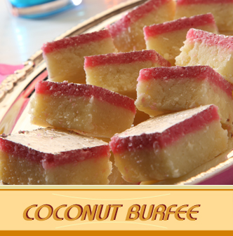 My Recipes: COCONUT BURFEE