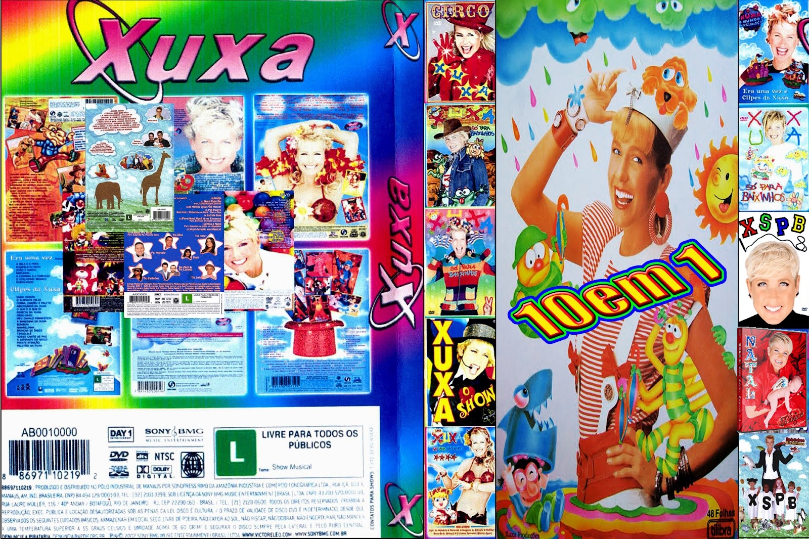 UNIVERSO XUXA: Criação De Capas