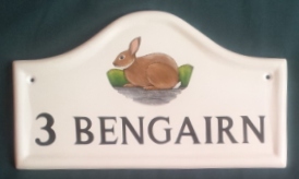 Hand Painted House Signs by Ceramic Art: Latest Hand Painted Ceramic ...