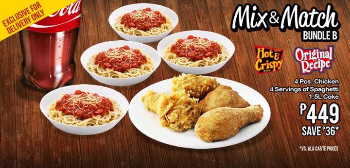 D.I.G.G.DAVAO: KFC - Mix & Match Bundles
