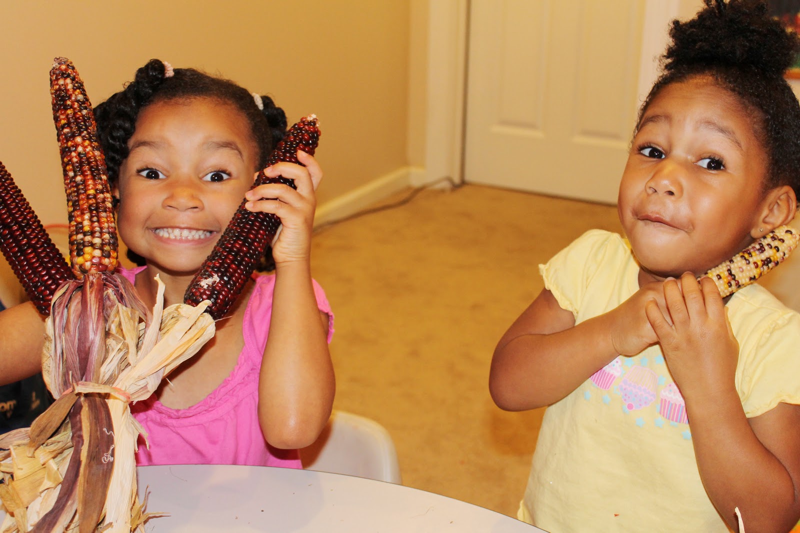 3G=Growing Godly Girlz: Our Corn Lessons!