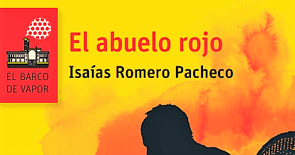 De rojo se tiñe el papel.