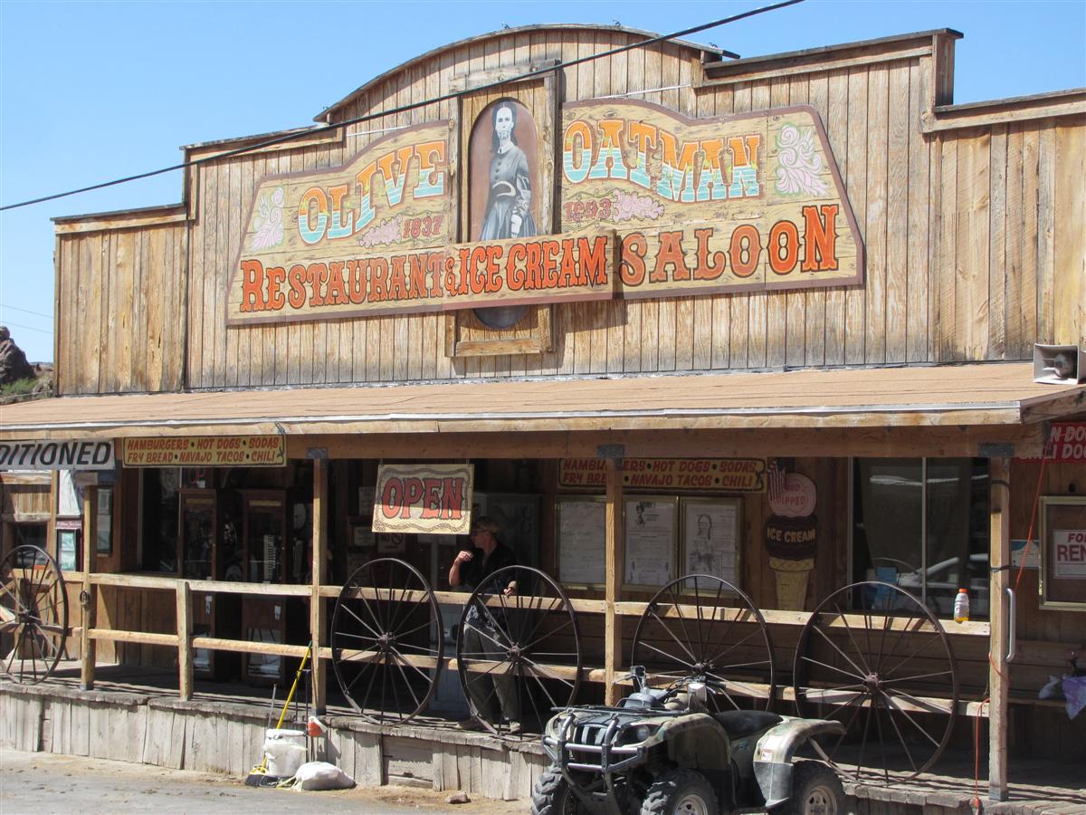 Skid and Sandy On The Road: Kingman Arizona - Oatman and Bullhead City