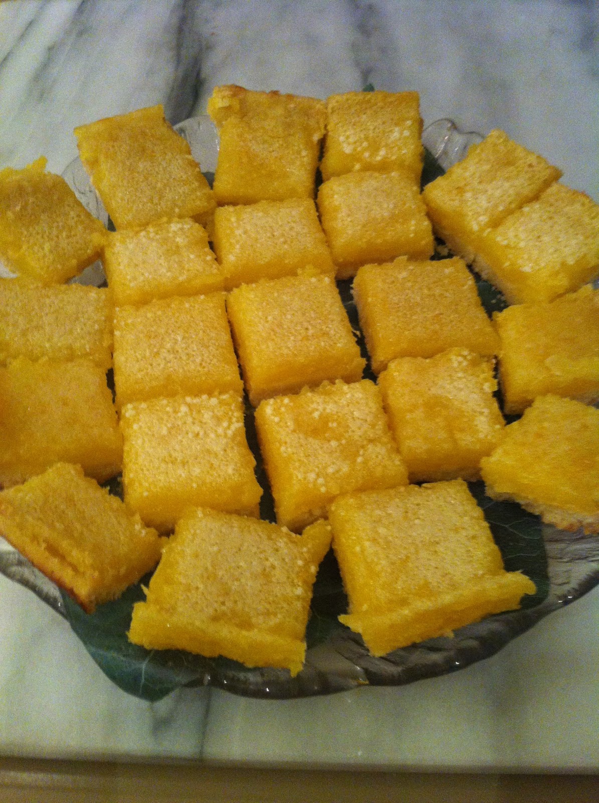 Kosher Cookbook App: Lemon Bars (recipe, pareve)