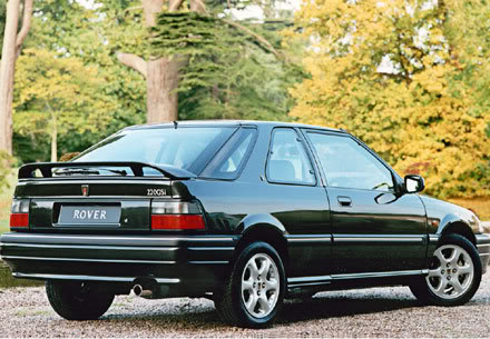 all about cars: The Rover 200: 1990-95