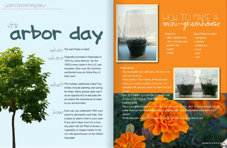 Stand & Shine Magazine: Happy Earth & Arbor Day: Make a Mini-Greenhouse
