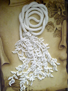 Emily Secret Passions: Crochet Jewelry ~ Beaded Rope Lariat