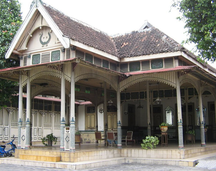 Kotagede in English: View of Kotagede, The Old Town